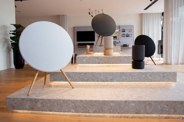 Bang & Olufsen Partners with Vasari Italian Porcelain Surfaces - Stone ...